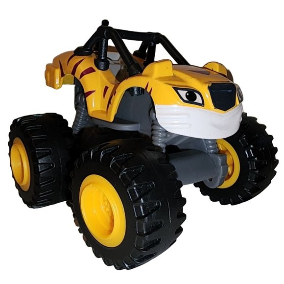 Mattel | Toys | Blaze And The Monster Machines Stripes Diecast Truck ...